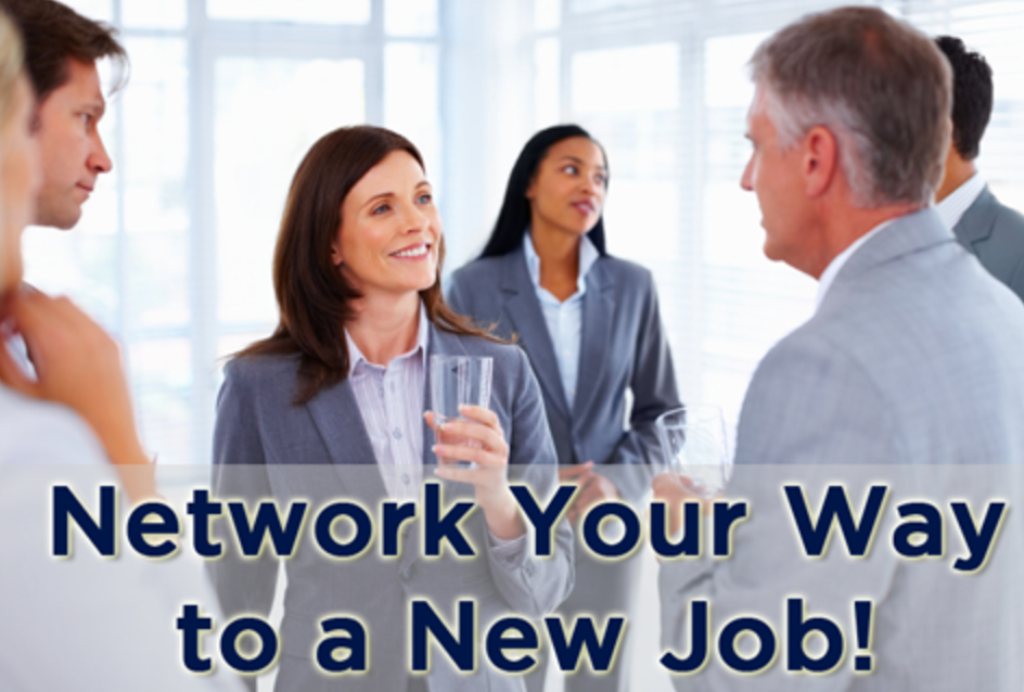 Network your way to a new job – IamBackatWork